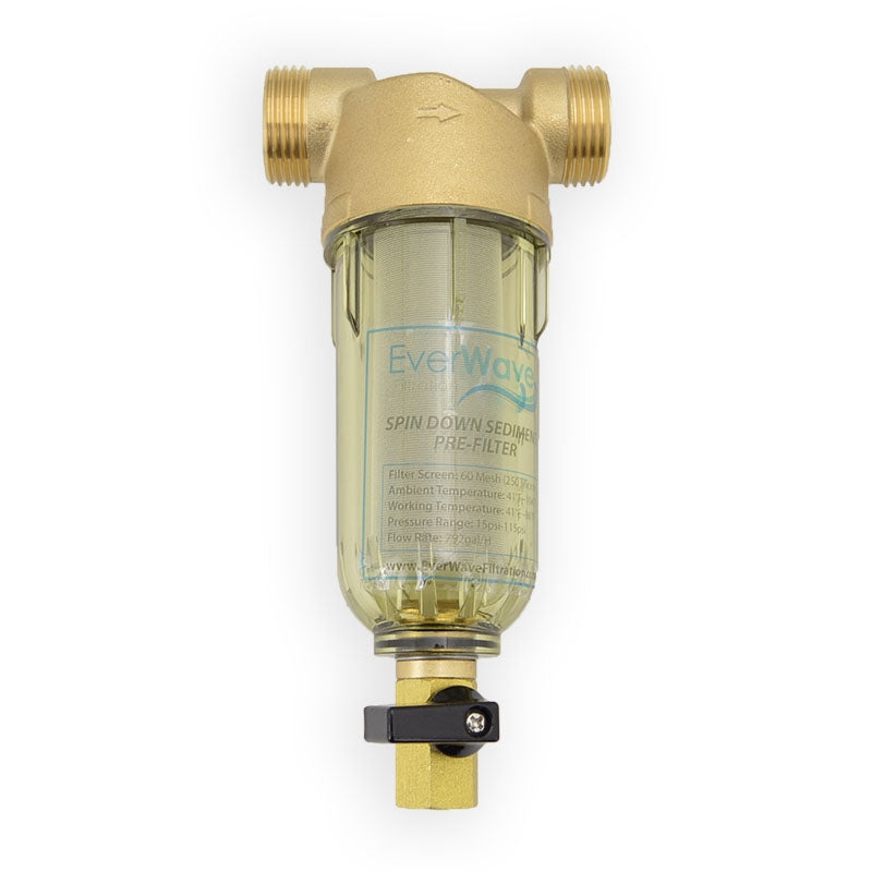 Spin Down Sediment Water Filter (60 Mesh) by EverWave Filtration – Commercial Industrial Supply
