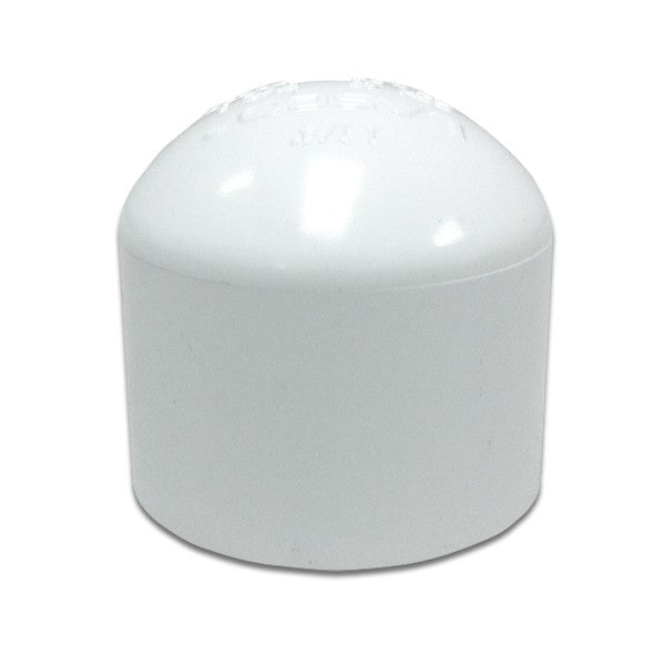 4" Schedule 40 PVC Cap, slip 447-040 – Commercial Industrial Supply