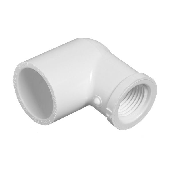 1-1/4" x 1" Sch 40 PVC Reducing 90 Degree Elbow 407-168 – Commercial ...