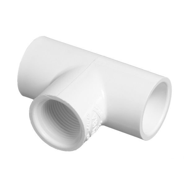 2" Schedule 40 PVC Tee, slip x slip x FPT 402-020 – Commercial ...