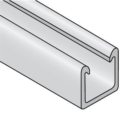 Champion Strut Standard Duty Channel 1-5/8", concrete insert ﾖ 10 ft CS ...