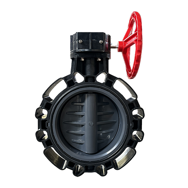 Order 12" PVC Butterfly Valve - Gear Operator | Discount Prices ...