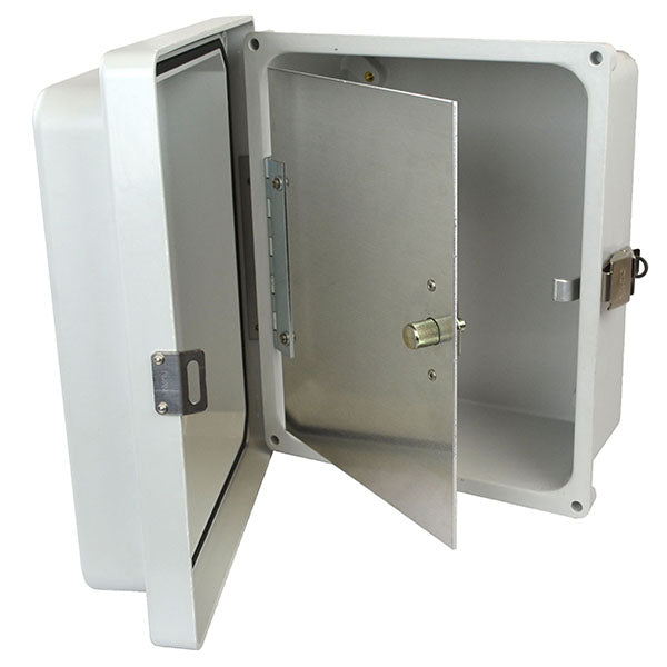 18" x 16" Aluminum Hinged Front Panel for Enclosures – Commercial ...