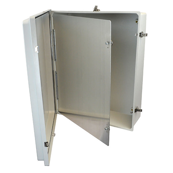24" x 24" Aluminum Hinged Front Panel for Enclosures – Commercial ...