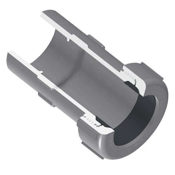 2" LabWaste CPVC Transition Coupling (P099-020C) – Commercial ...