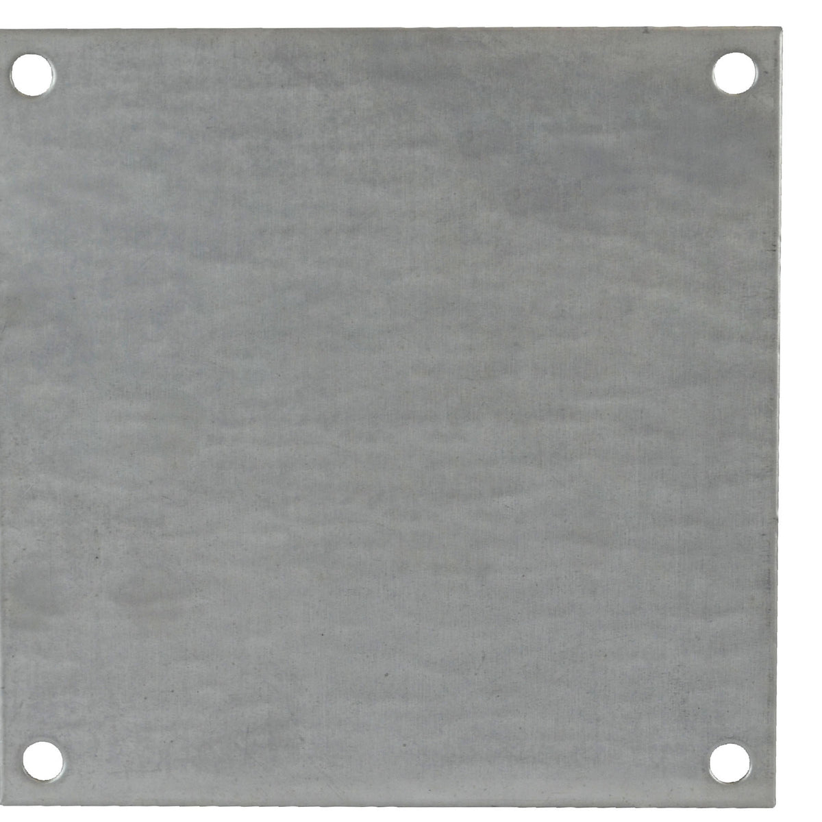 6" x 6" Galvanized Back Panel for Enclosures – Commercial Industrial Supply