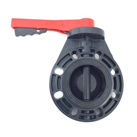 4" PVC Butterfly Valve (Flanged) - Lever Handle SK-BF-040 – Commercial ...